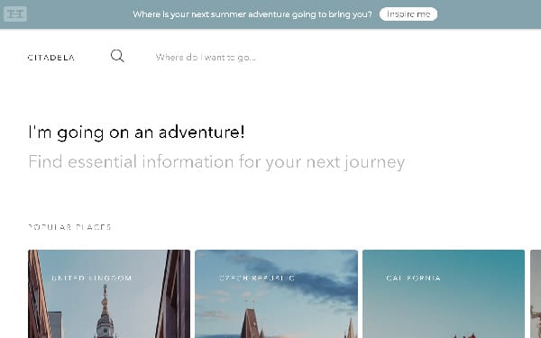 Citadela | Fabulousite - Webデザインギャラリー