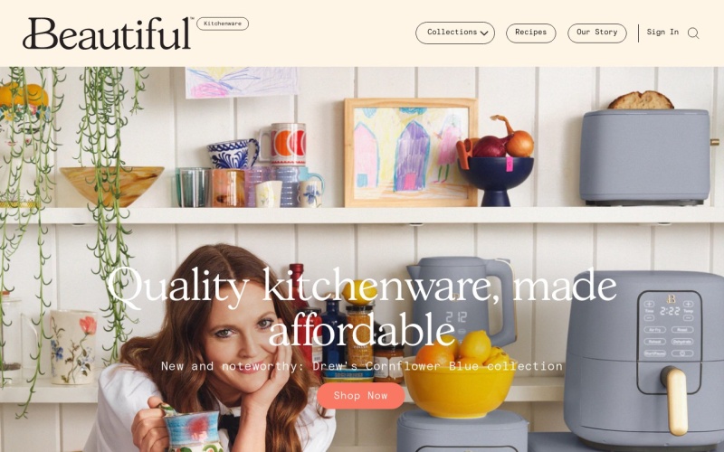 Beautiful – Beautiful™ | Fabulousite - Webデザインギャラリー